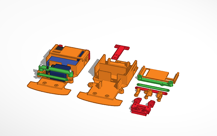 3D design rc-Auto - Tinkercad