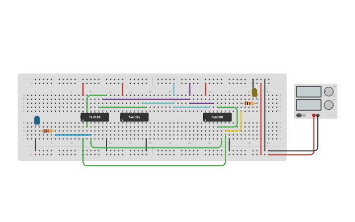 Circuit design Lab8_q1 | Tinkercad