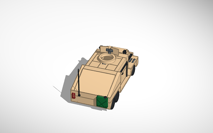 3D design Hummer Trooper Transporter | Tinkercad