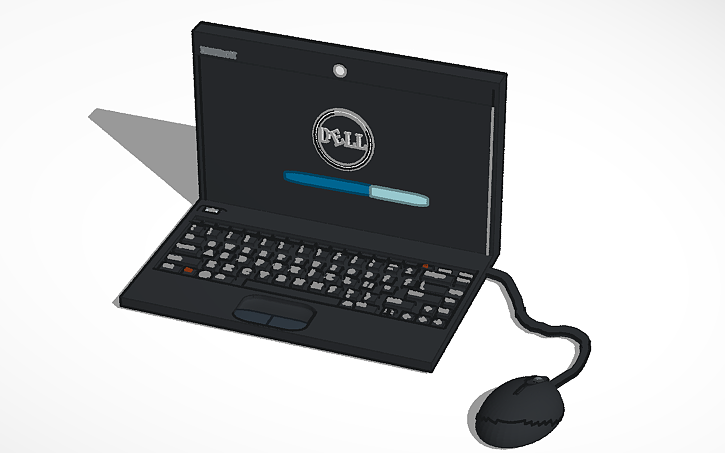 3D design laptop - Tinkercad
