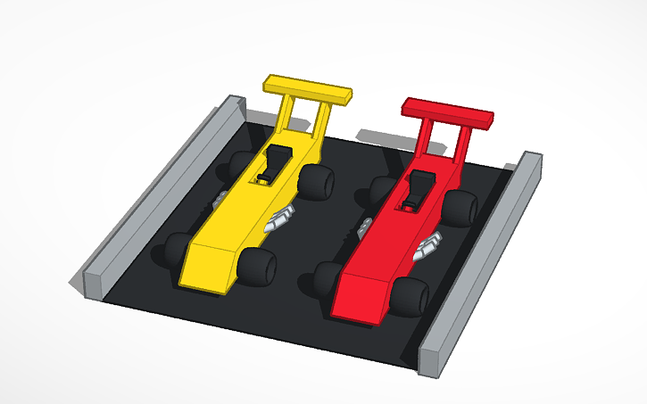 3D design drag racers | Tinkercad