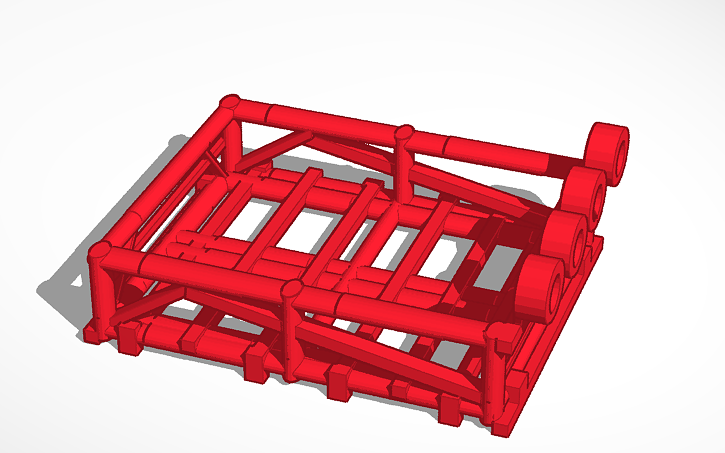 3D design pro line Ambush roof rack - Tinkercad
