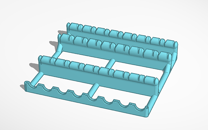 3D design Everything Rack - 54 Grams - Tinkercad