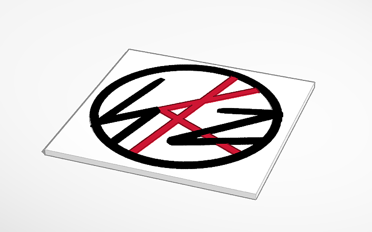 3D design skz logo - Tinkercad