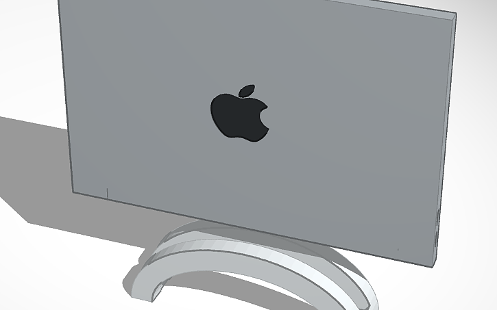 3D design 3D Printable BookArc Stand - Tinkercad