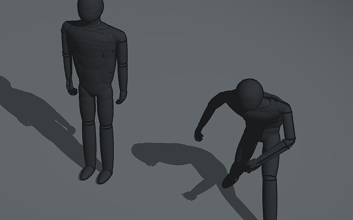 3D design human male body - Tinkercad