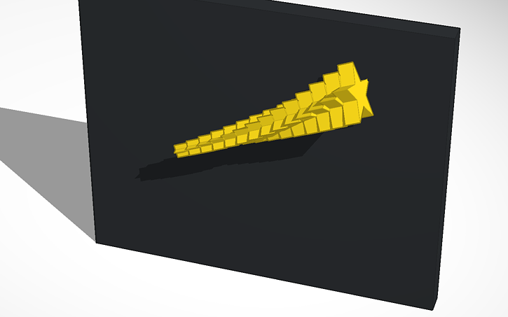 3D design SHOOTING STAR!!!!!!!!!!!!! - Tinkercad