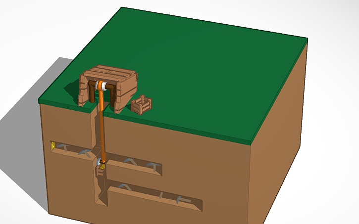 3D design Gold Mine - Tinkercad