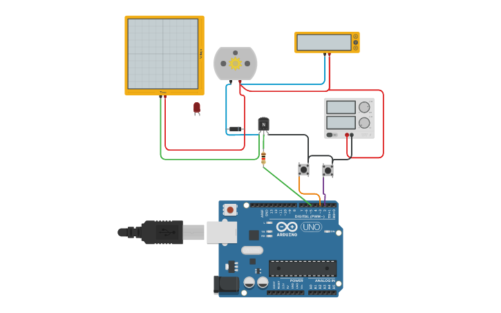 Circuit design Atividade PWM | Tinkercad Circuit design Atividade PWM | Tinkercad