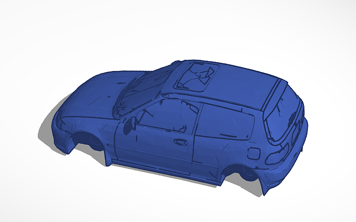 3D design Honda Car🚙 - Tinkercad