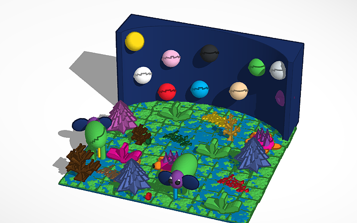 3d Design Инопланетные животные Tinkercad