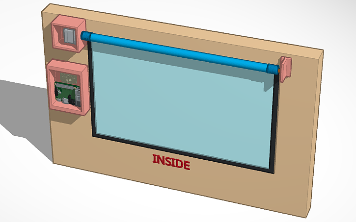 3D design Blind Cover | Tinkercad