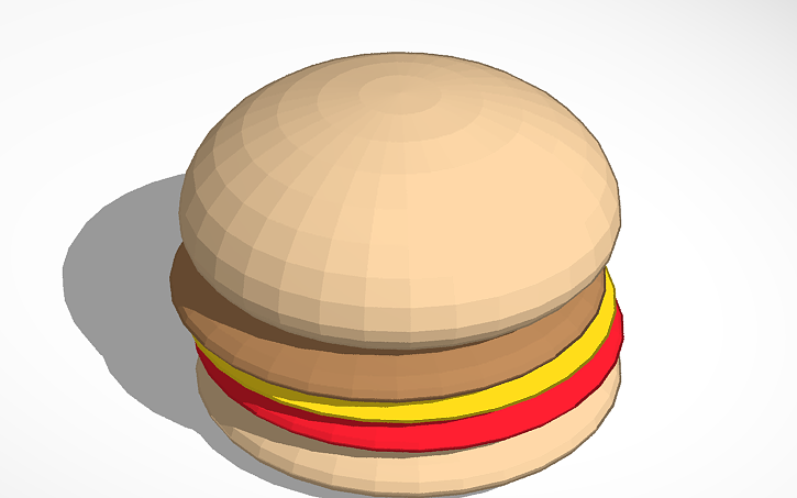 3D design The Delicious Burger | Tinkercad