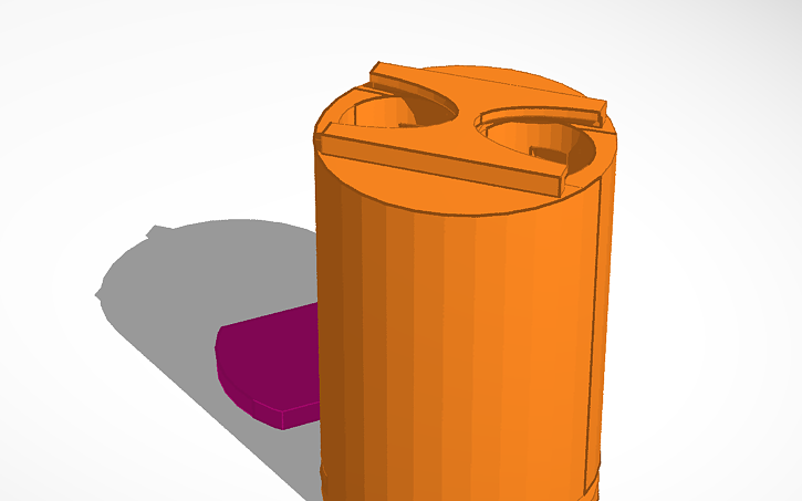 3D design Coin Holder/Dispenser V2 - Tinkercad