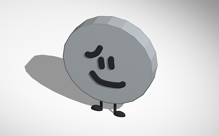 3D design Nickel - Tinkercad