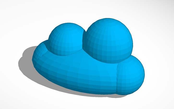 3D design Cloud Icon - Tinkercad