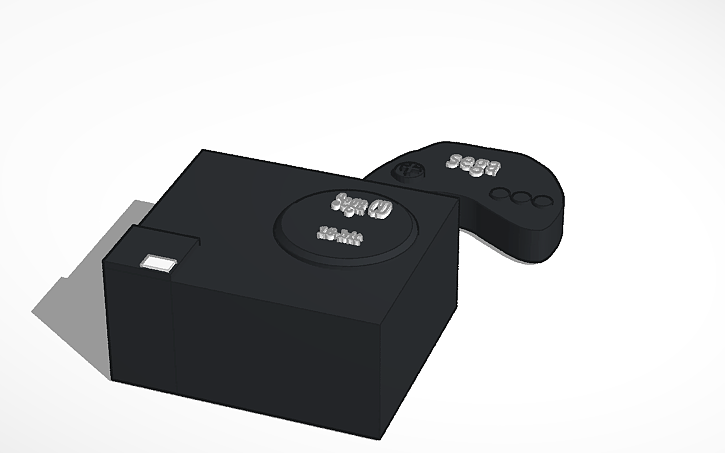 3D design Sega CD | Tinkercad