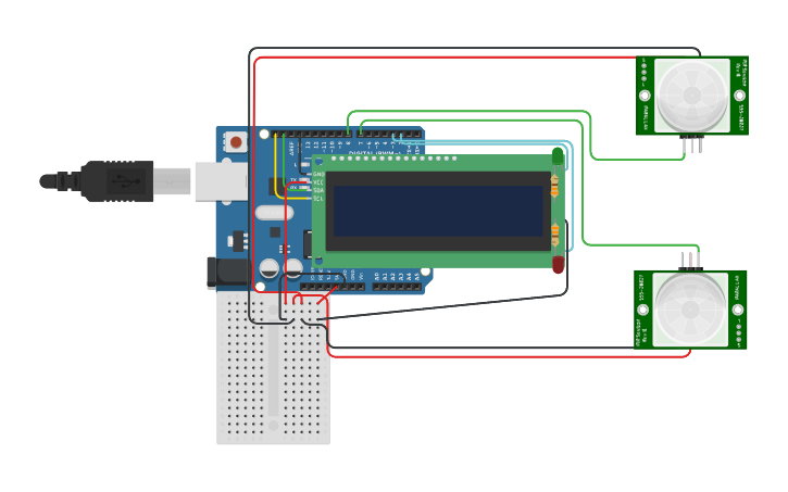 Circuit design Ejercicio-2 (Actividad2) - Tinkercad