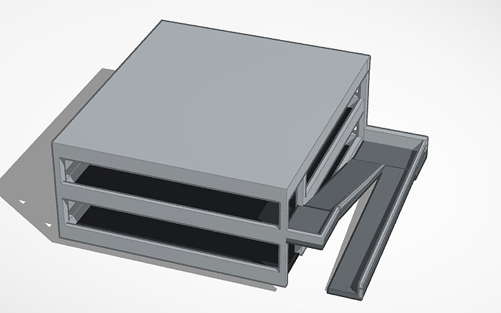 3D design Simple Car Parking - Tinkercad