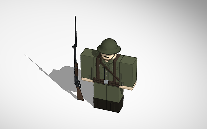 3D design cetus soldier (Roblox centaura) - Tinkercad