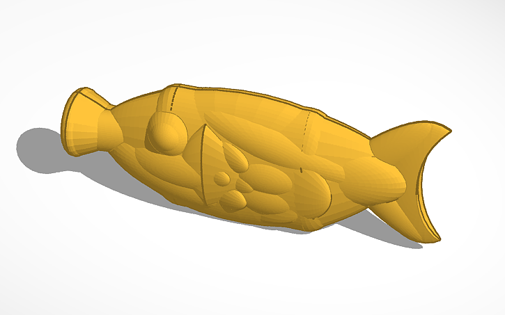 3D design babel fish - Tinkercad