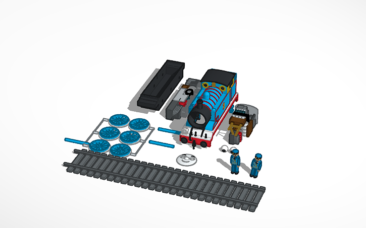 3D design N Thomas The Tank Engine Parts - Tinkercad