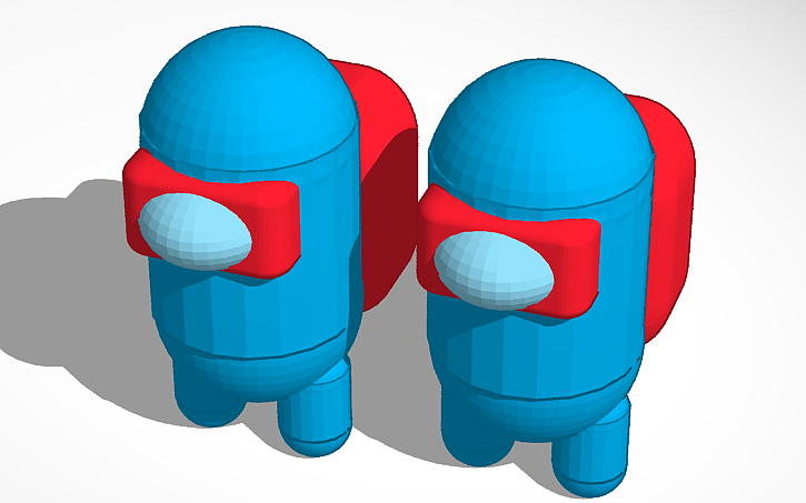 3D design Among us - Tinkercad