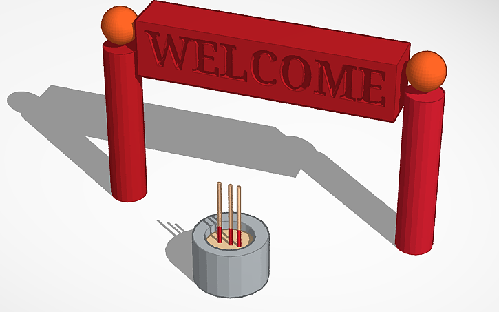 3d Design Curved Text Tinkercad