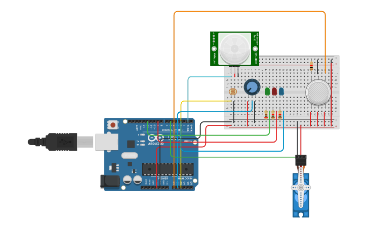 Circuit Design Schematic Tinkercad