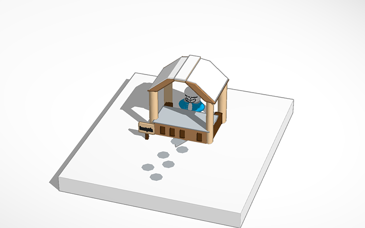 3D design Sans's Sentry Post - Tinkercad