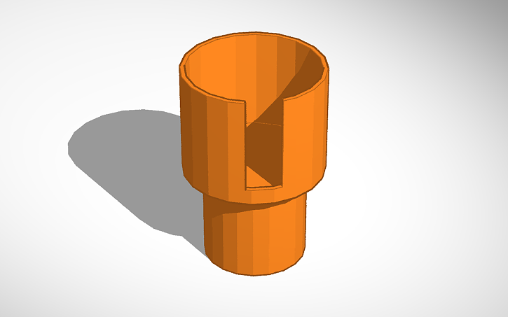 3D design Cupholder Expansion for mugs - Tinkercad