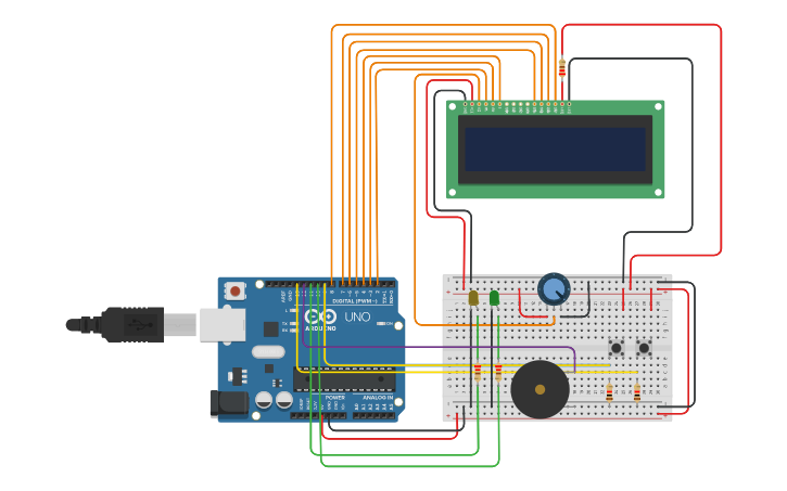 Circuit design Coffee machine for people with disabilities | Tinkercad