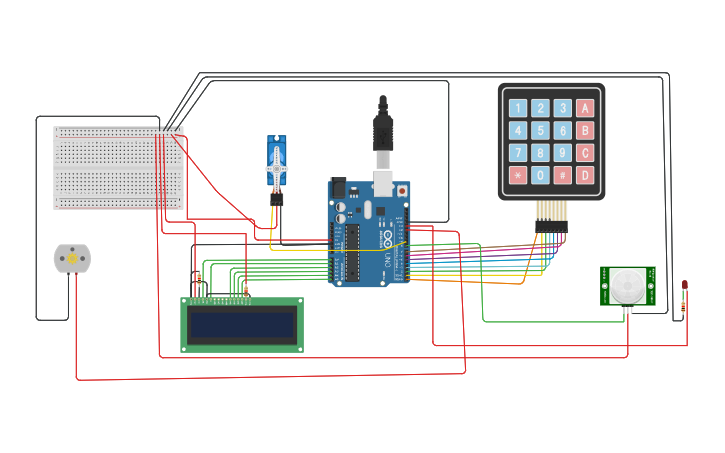 Circuit Design Home Automation Tinkercad
