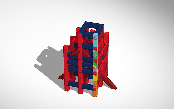 3D design Roller Coaster Base Frame Updated (5-5-16) | Tinkercad