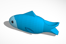 3D design Fish | Tinkercad