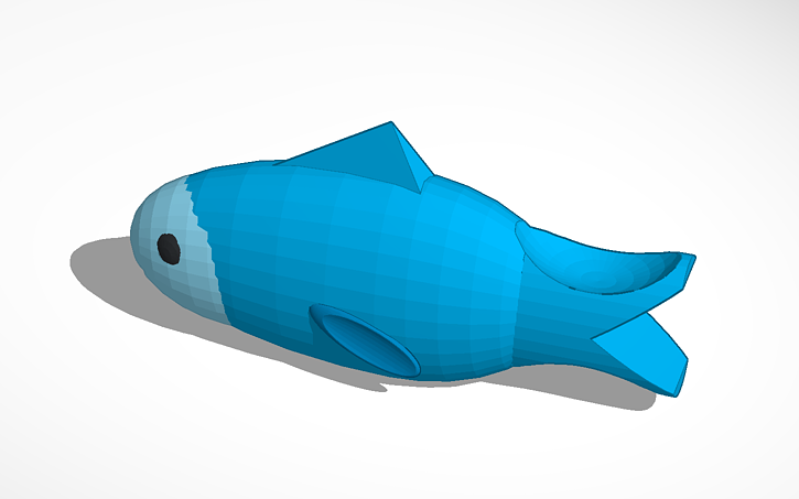 3D design Fish - Tinkercad