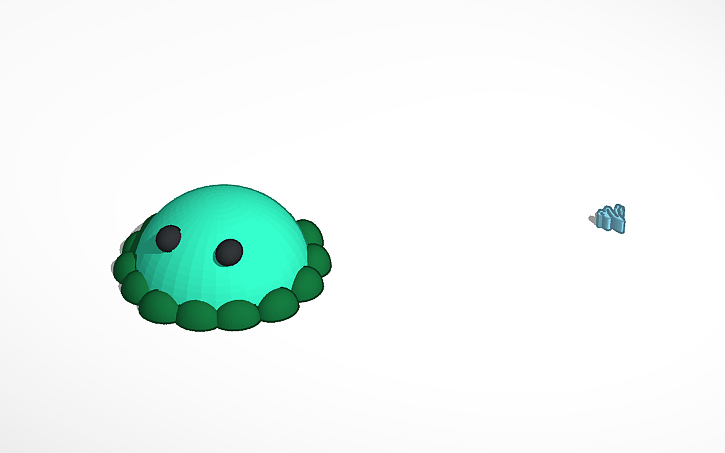 3d Design Cute Squid Tinkercad