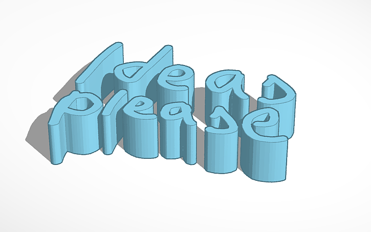 3D design I need ideas - Tinkercad