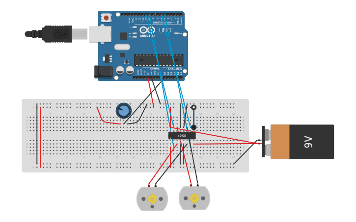 Circuit design tarea 2 | Tinkercad