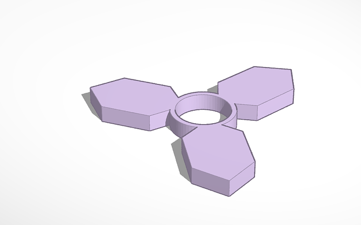 3D design Fidget Spinner | Tinkercad