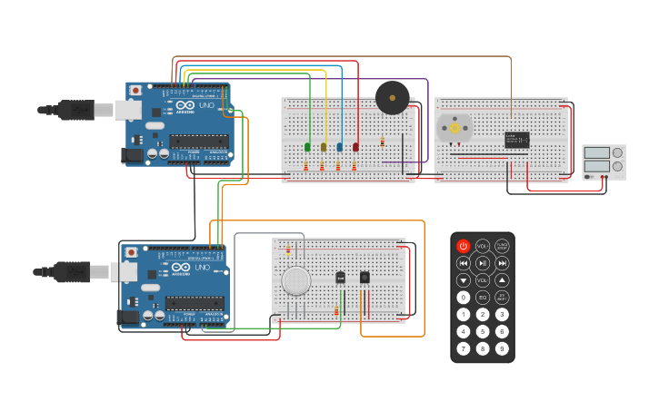 Circuit design Robotika KriLoKo | Tinkercad