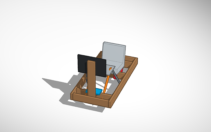 3D design SimRacing Rig | Tinkercad