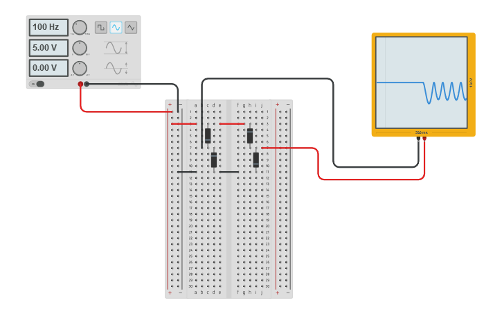 Circuit design Laboratorio 1 Elka Ejercicio 6 | Tinkercad