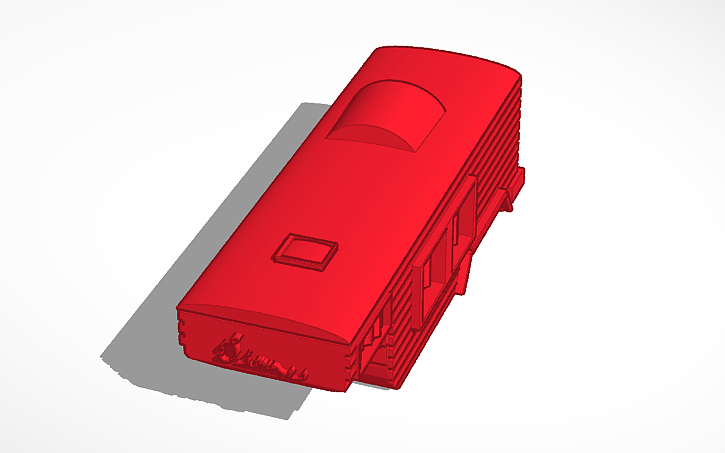 3D design Jimmy camper fifth wheel diecast (made a new one) | Tinkercad