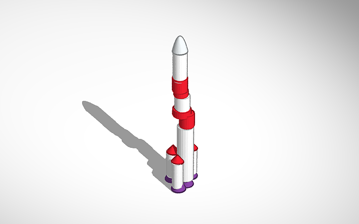 3D design My ISRO Rocket - Tinkercad