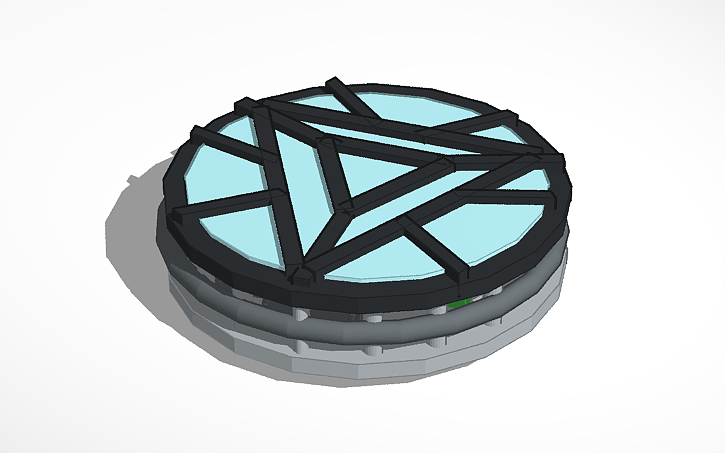 3D design Arc Reactor 3 - Tinkercad