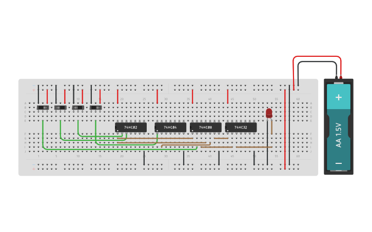 Circuit Design Activity 5 Combinational Logic Tinkercad
