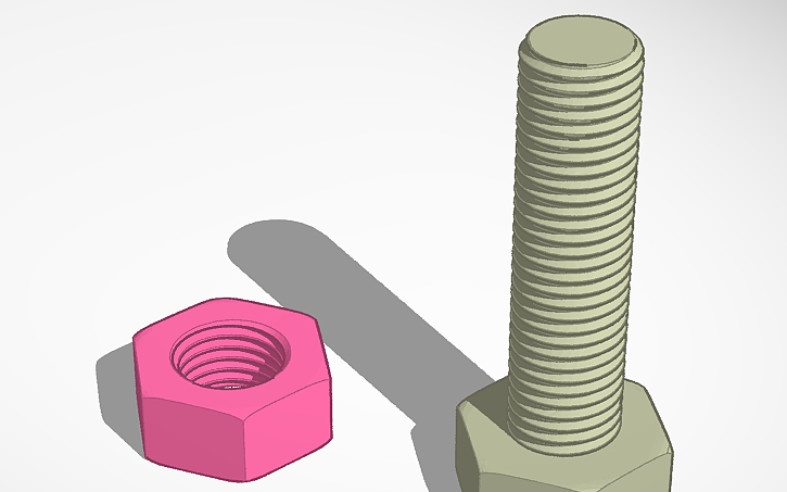 3D design Tornillo - Tinkercad