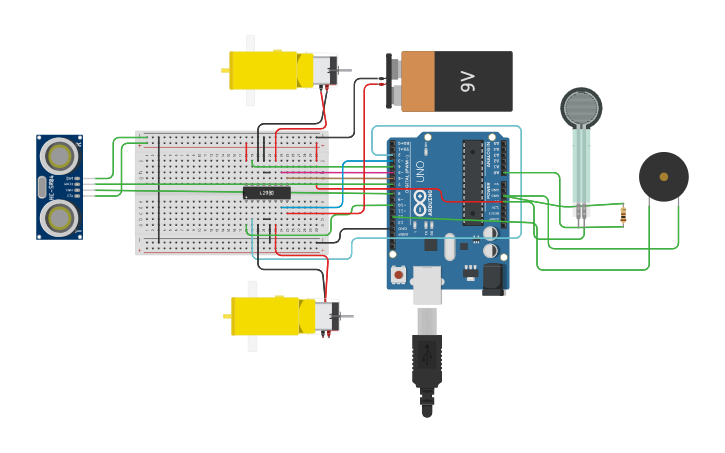 Circuit design project - Tinkercad