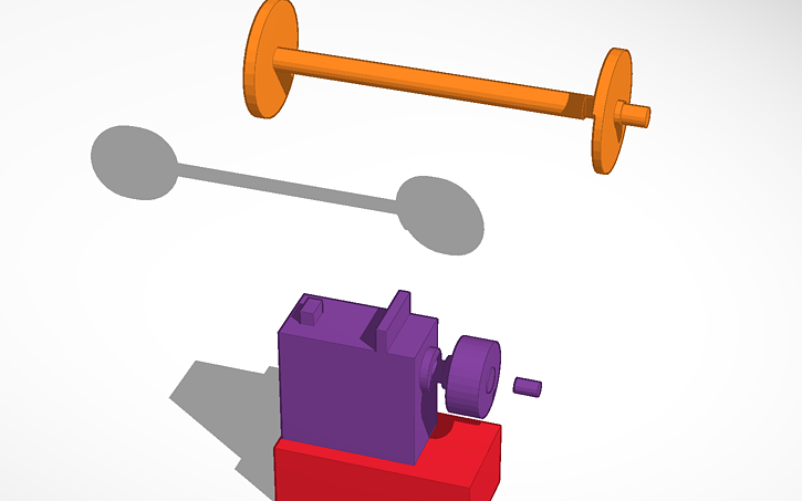 3D design v2.1 Flipbook - motor interface | Tinkercad
